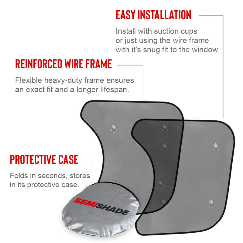 SEMI-SHADE™ Side Windows Sun Shade – SEMISHADE